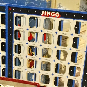 Jingo Jigsaw Bingo Game Antique Toys Cadaco - Etsy