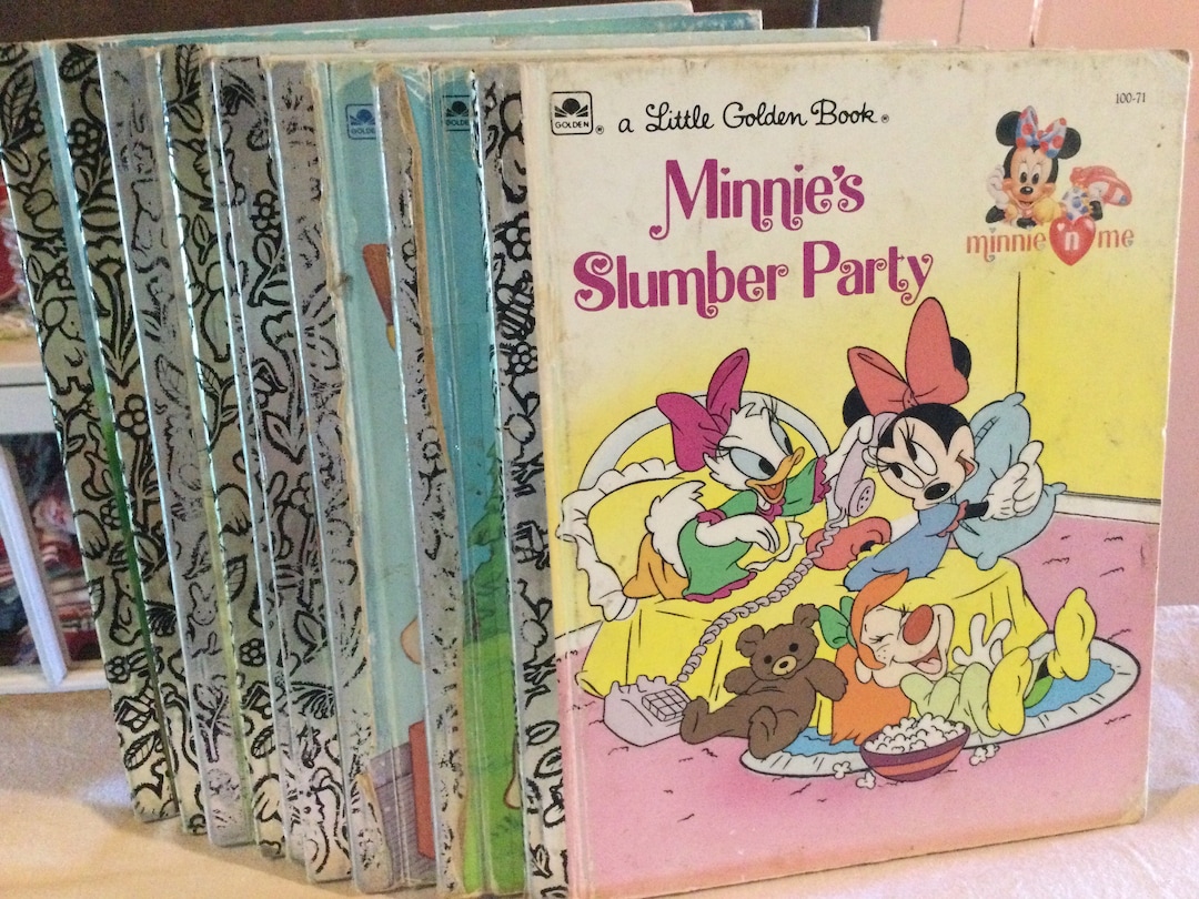 Children Golden Books Set of Nine Vintage - Etsy