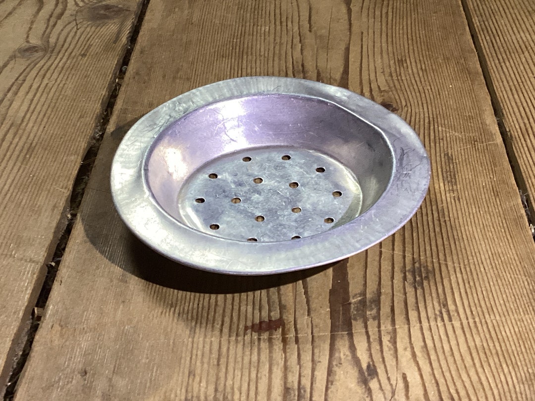 Toy Pan Pie Strainer Aluminum Vintage - Etsy