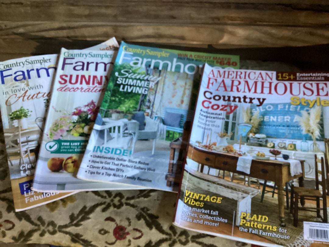 Farmhouse Magazines Four 2020-2021 - Etsy