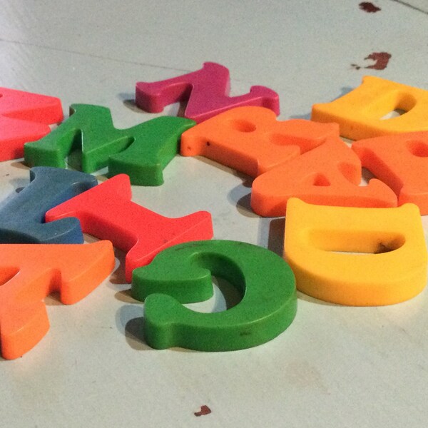 Magnetic Letters - Etsy