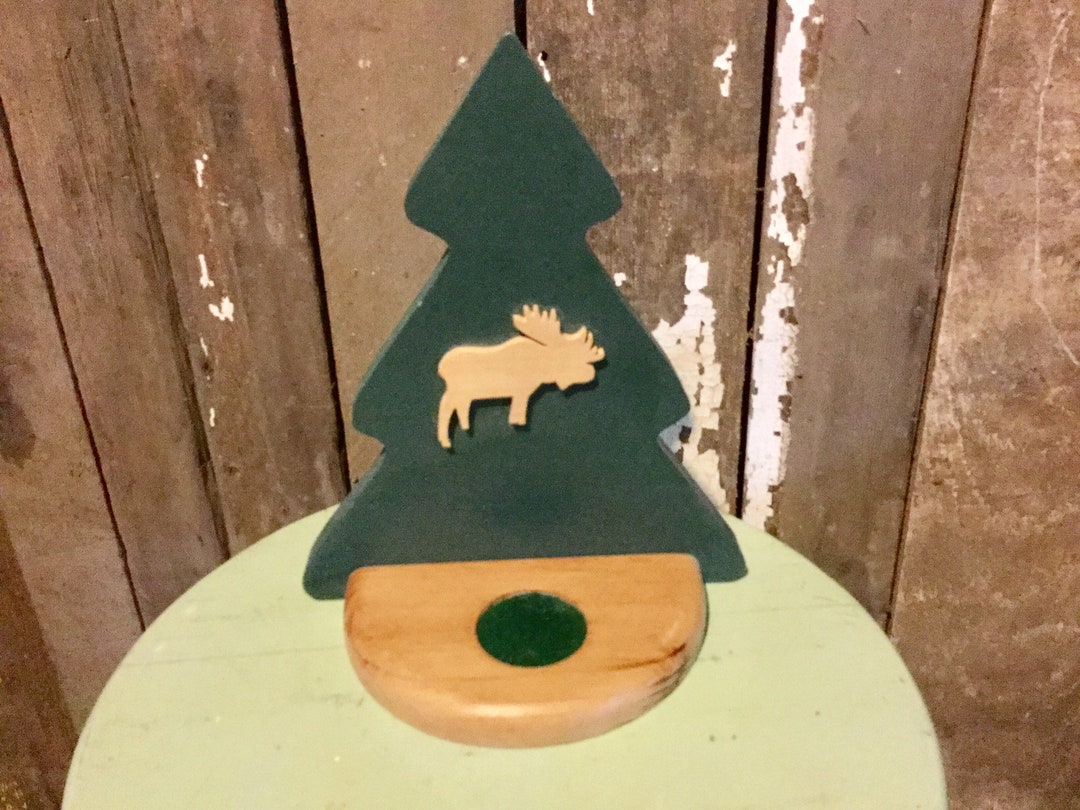 Elk Shelf Wood Rustic Tree Eagle Creek - Etsy