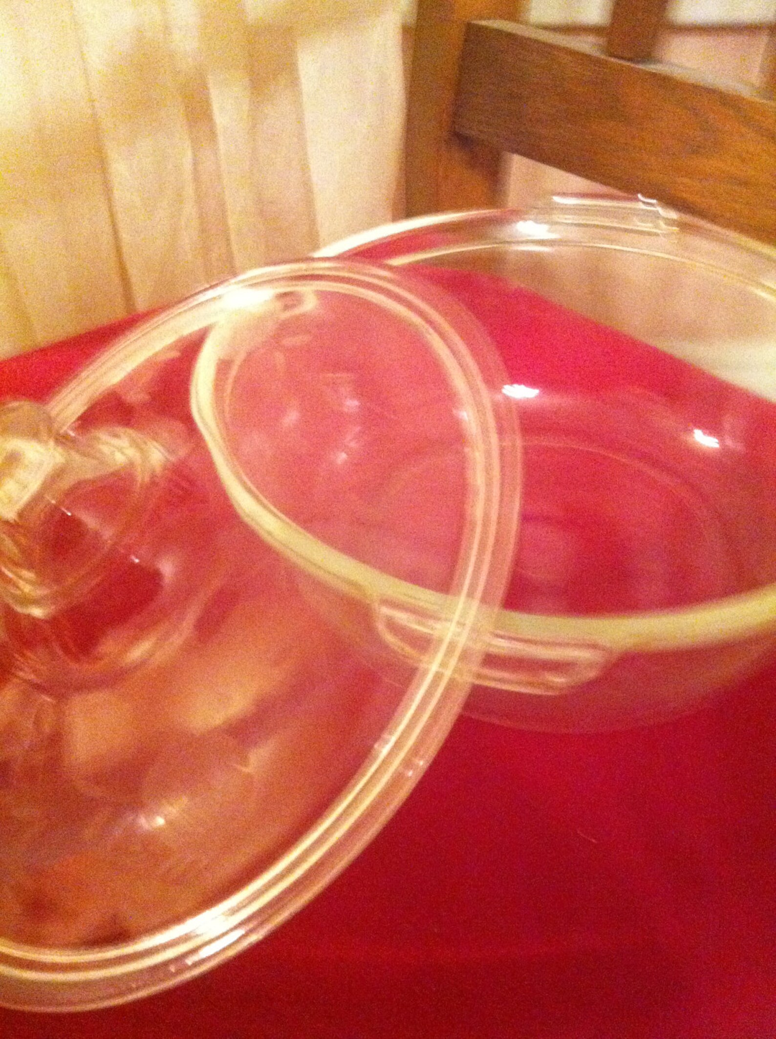 Pyrex Casserole 1920 Clear Glass Lid | Etsy