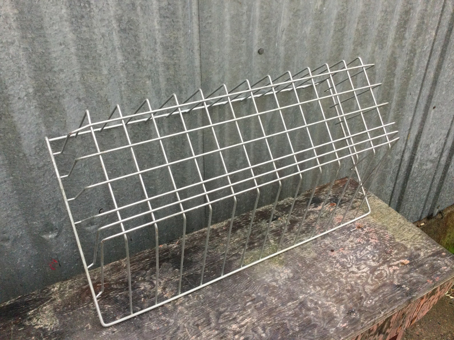 Wire Freezer Storage Basket Metal Drawer Industrial - Etsy