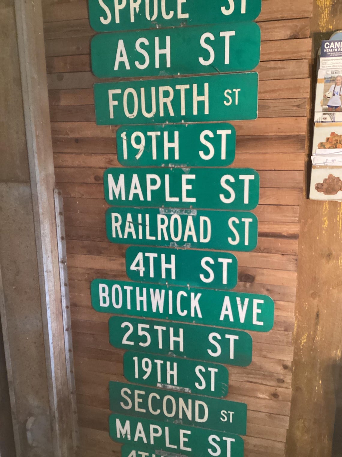 Street Sign Official State Road Metal Green - Etsy