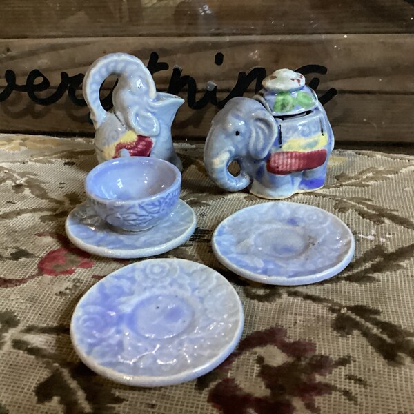 Animal Tea Set - Etsy