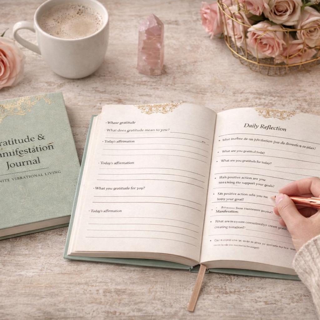 7-day Gratitude Journal Printable / Mindfulness & Manifestation ...