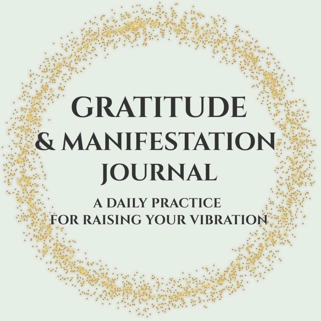 7-day Gratitude Journal Printable / Mindfulness & Manifestation ...