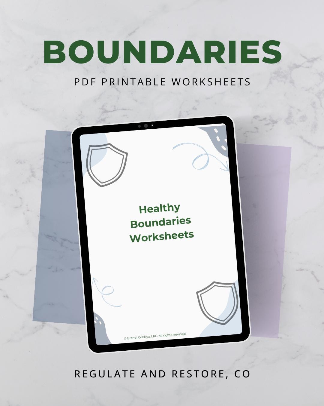Setting Boundaries Workbook PDF for People Pleasers | Stop Overgiving ...