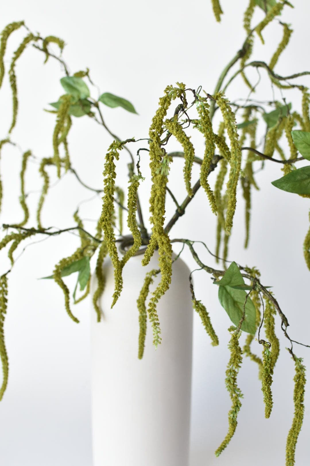 35" Faux Fuzzy Amaranthus Branch Stem - Etsy