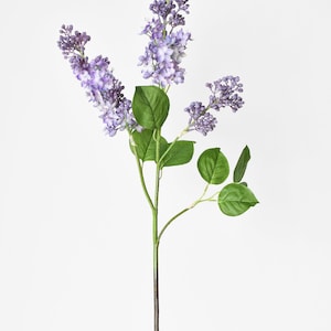 34.5" Faux Purple Lilac Stem - Etsy