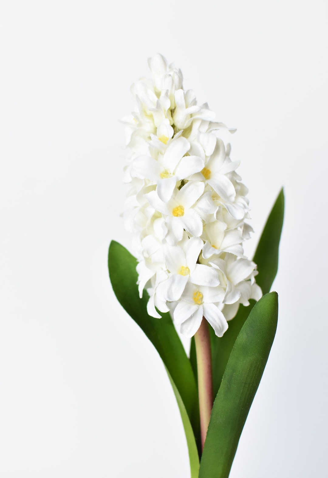 12.5" Faux White Hyacinth Stem - Etsy