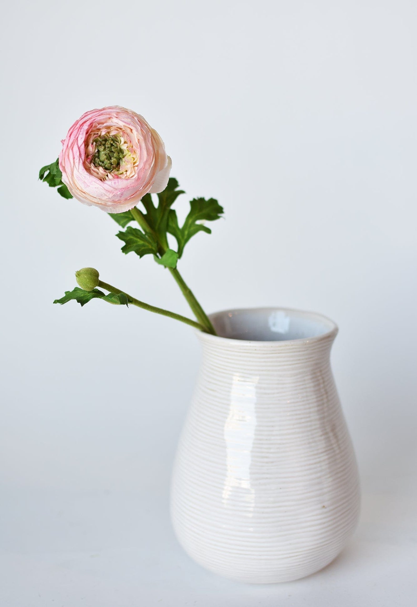 13 Faux Blush Ranunculus Stem - Etsy