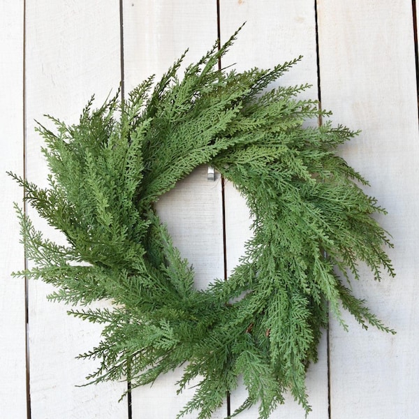 Cedar Wreath - Etsy