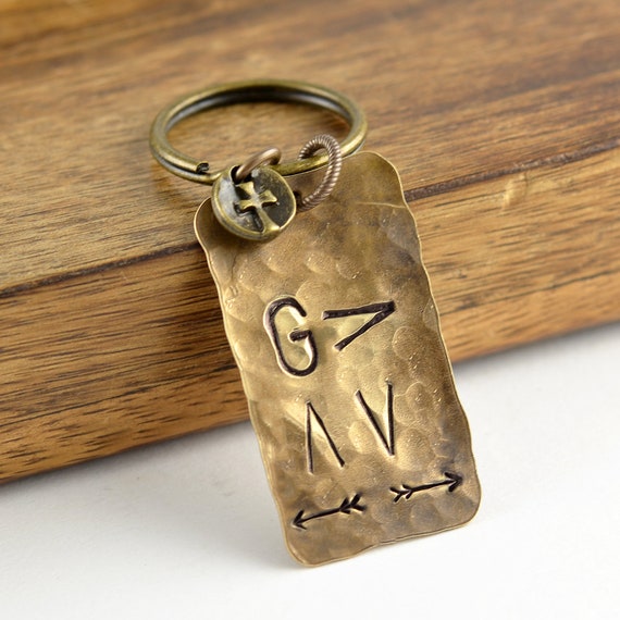 Mens Keychain Gift For Men Boyfriend Gift Personalized | Etsy