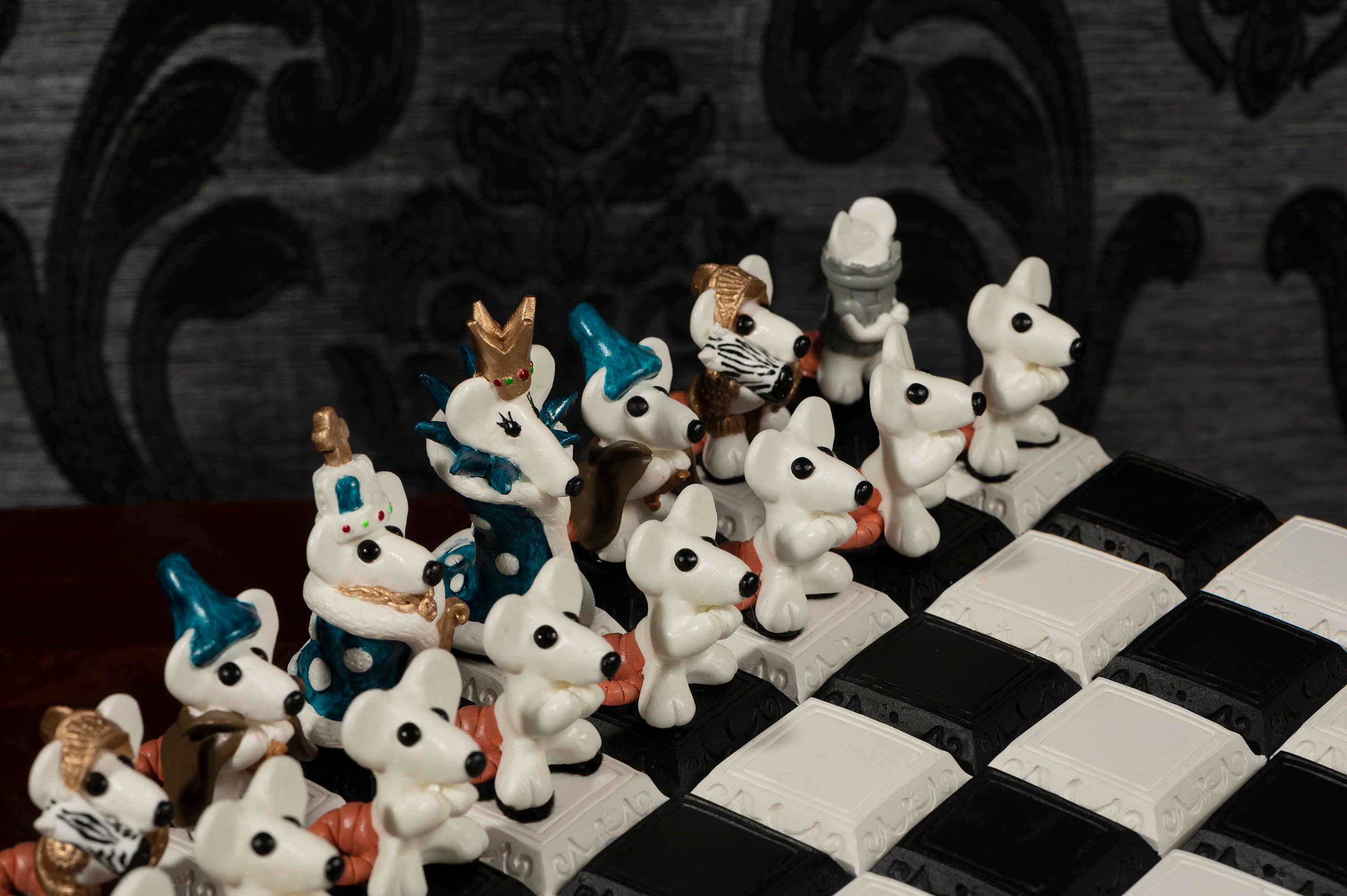 Rats Chessboard and Set - Etsy