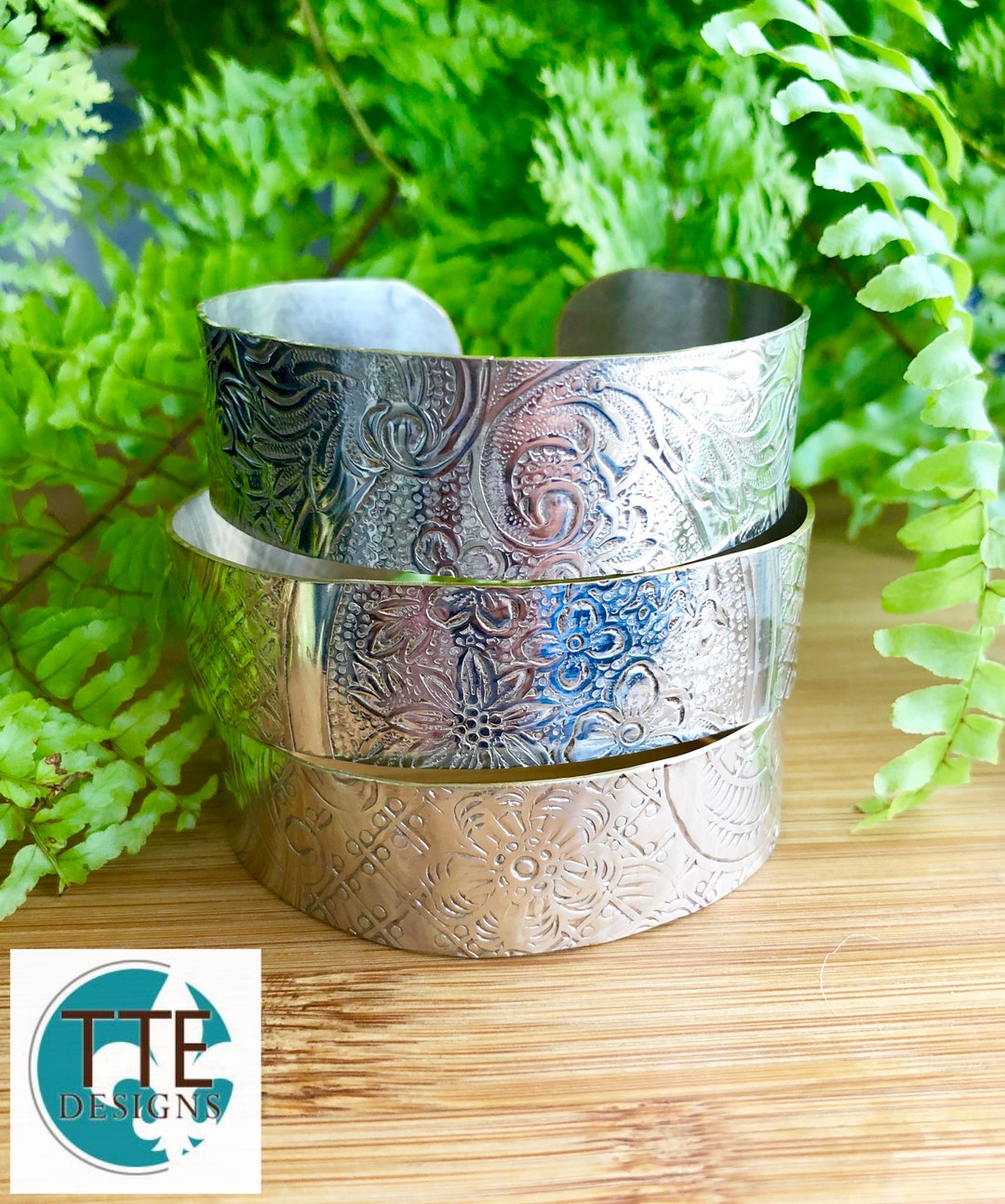 Vintage Silverplate Platter Tray Up-cycled Silver Repurposed Cuff ...