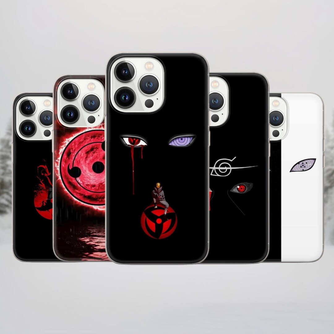 Itachi Naruto Phone Case, Sharingan Anime Cover - Etsy