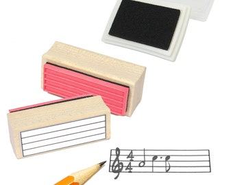 Piano Fingering and Music Theory Rubber Stamp A Great Teacher and ...