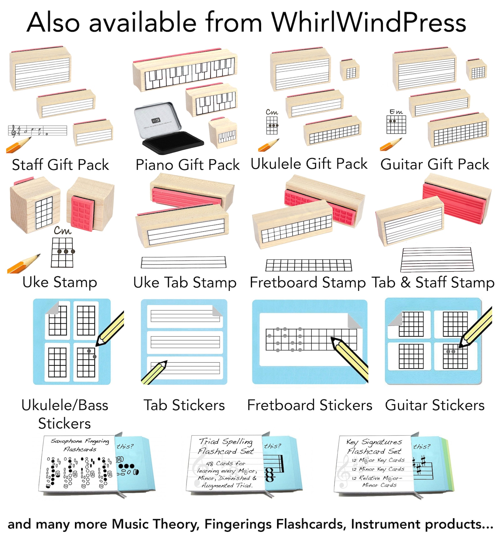 Ukulele Chord Symbol Flashcards 84 Cards! (for Soprano, Concert & Tenor ...