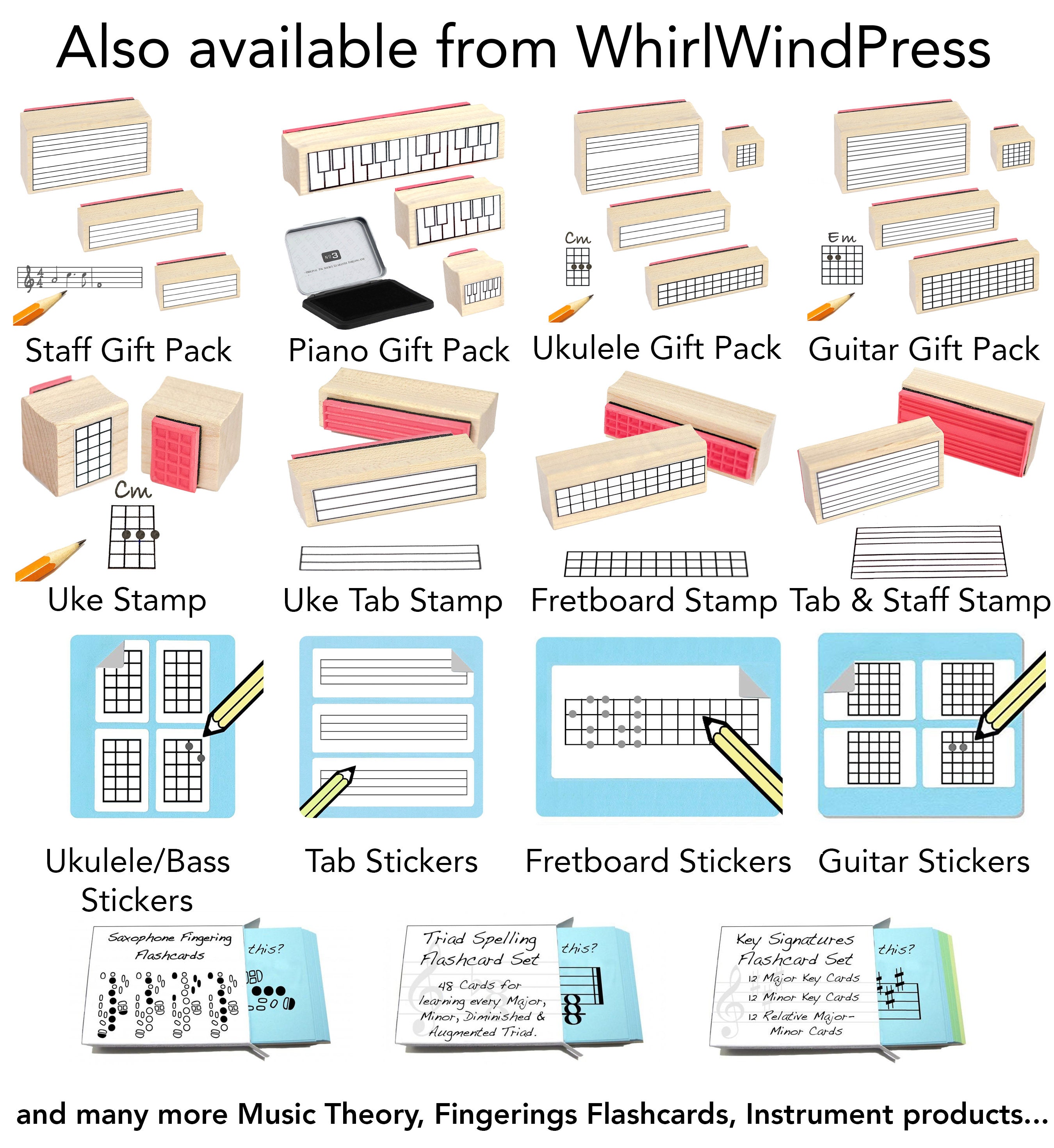 Piano Fingering and Music Theory Rubber Stamp - Great Music Teacher ...