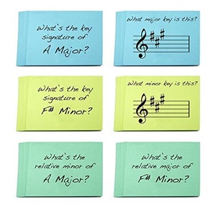 Music Theory Flashcard Mega-pack (5 Packs of Useful Flashcard for ...