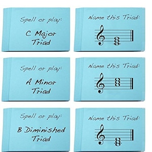 Music Theory Flashcard Mega-pack (5 Packs of Useful Flashcard for ...