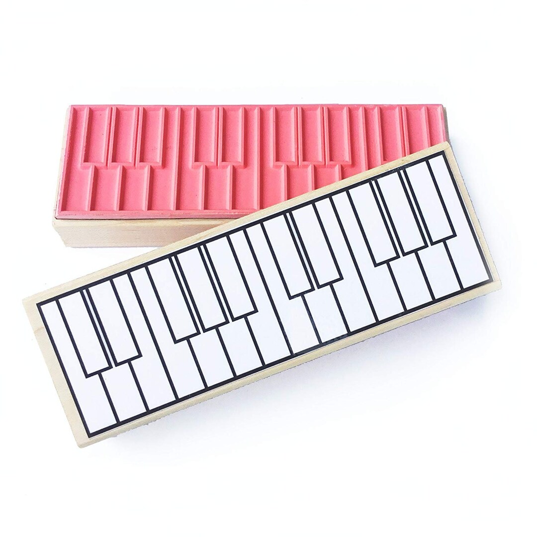 Jumbo Piano Diagram Rubber Stamp - Etsy