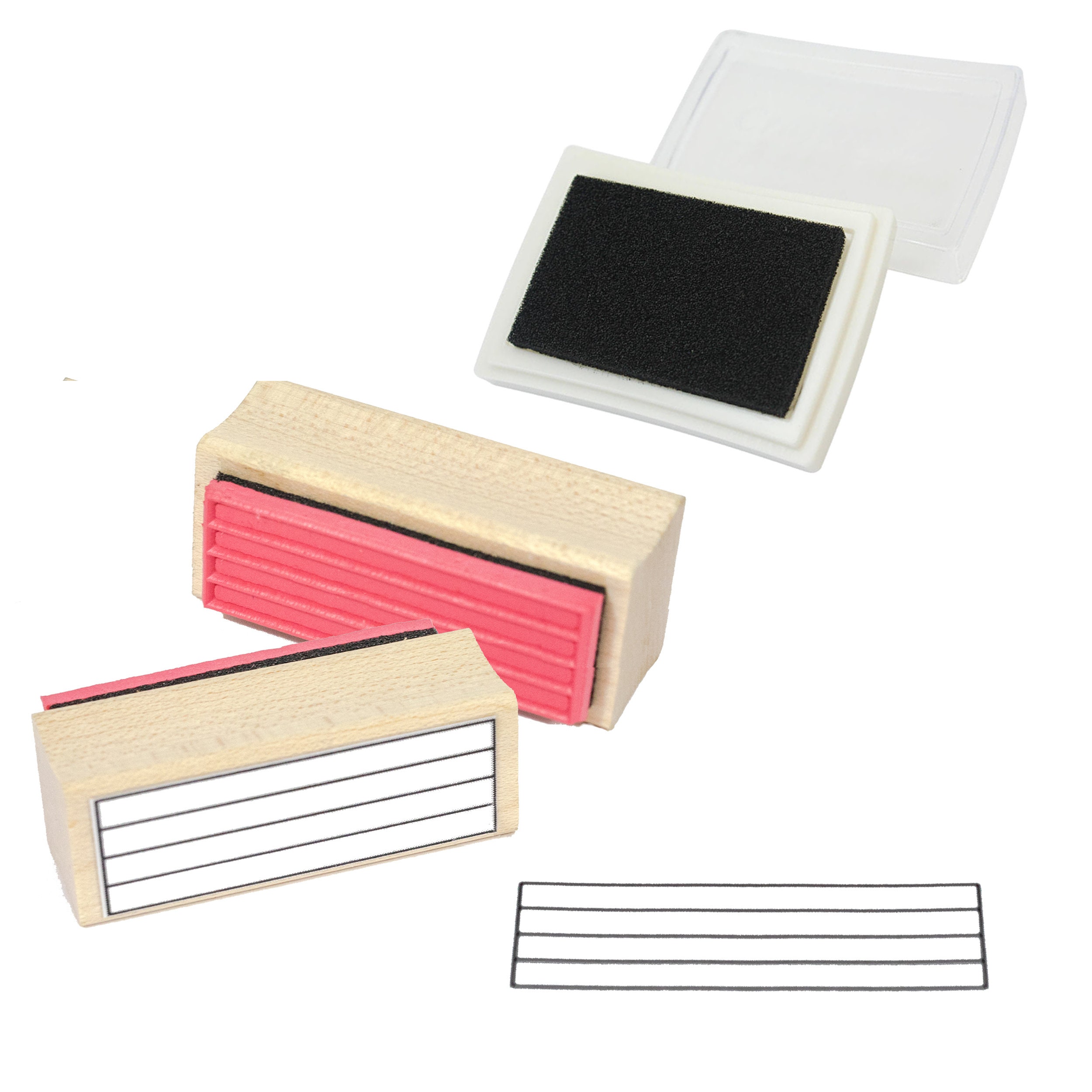 Blank Staff Rubber Stamp A Great Teacher and Student Aid. | Etsy