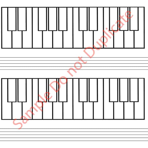 Piano Keyboard Diagram