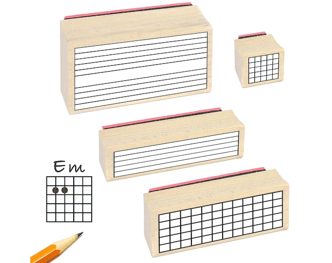 Blank Guitar Chord Boxes A4 Printable - Etsy Canada