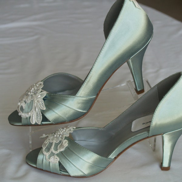 Mint Green Shoes - Etsy