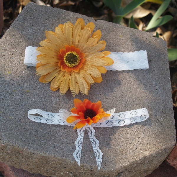 Sunflower Wedding Garter - Etsy