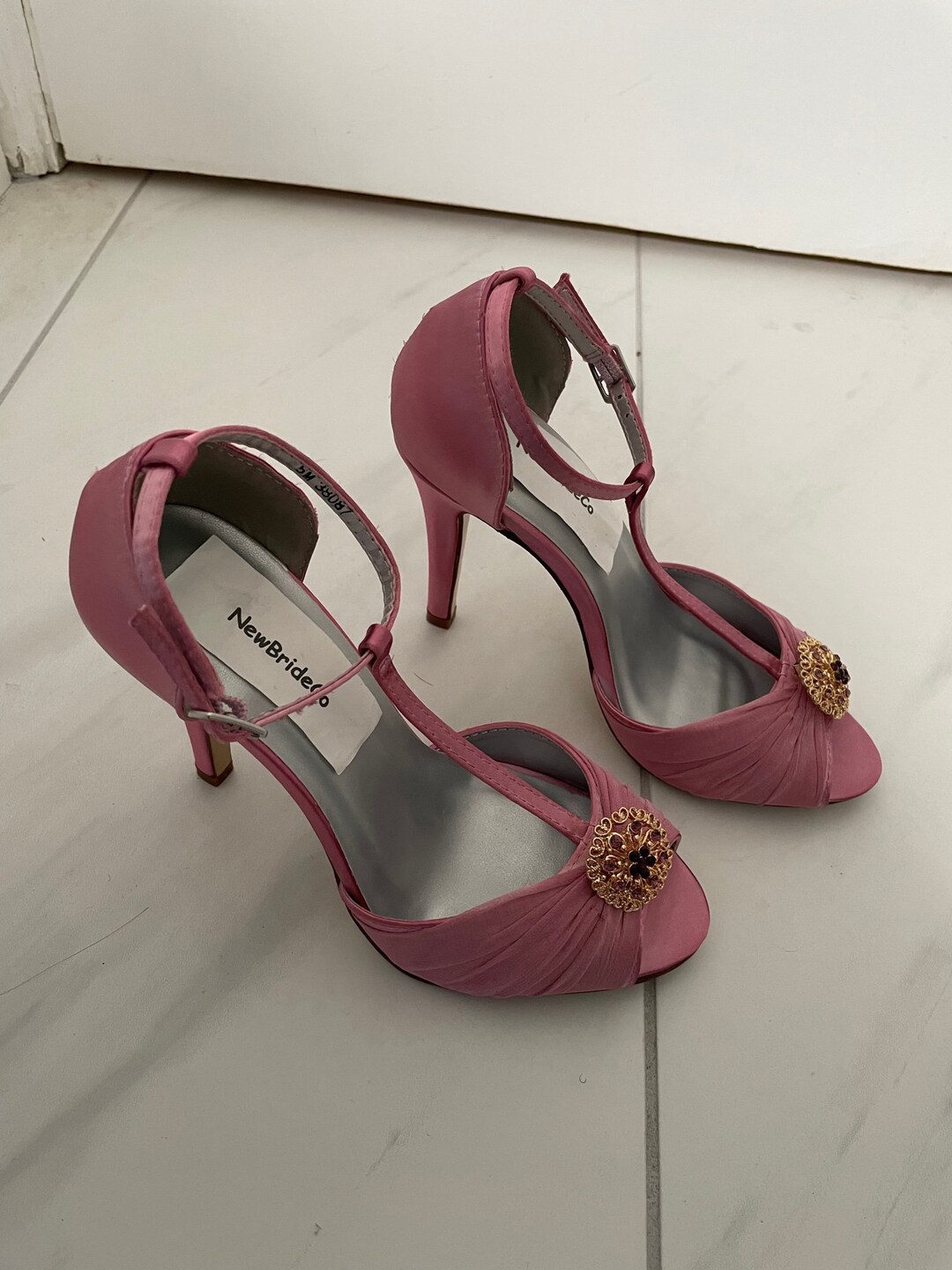 Rose Pink Gold Wedding Shoes High Heels Modern,old Hollywood Rose Gold ...