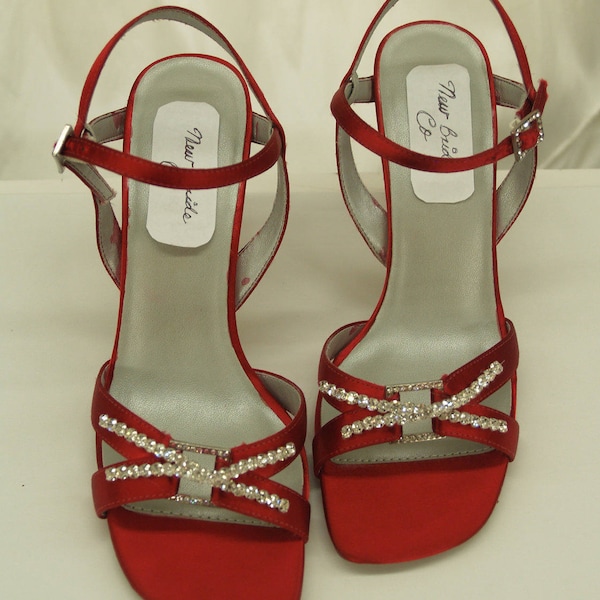 Red Wedding Shoes - Etsy