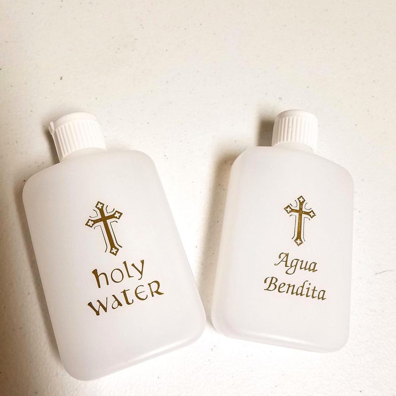 Holy Water Container - Etsy