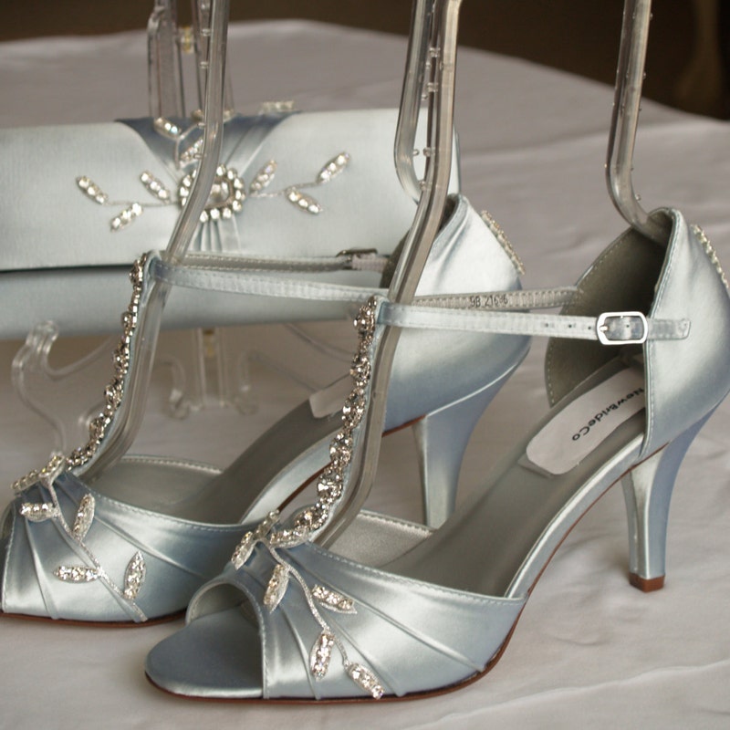 Silver Wedding Shoes - Etsy