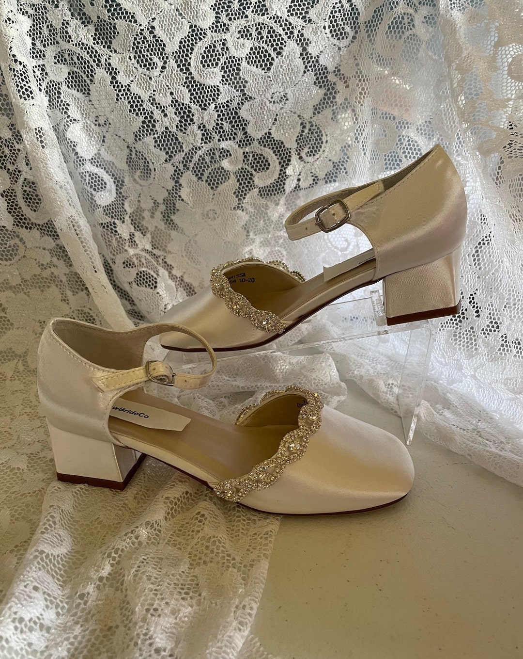 Bling Communion Shoes White or Ivory,flower Girl Bling White Shoes,1 ...