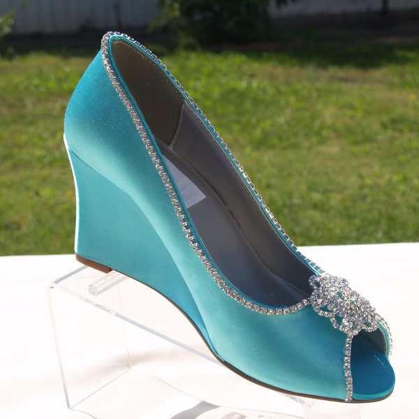 Mother of the Bride Wedge Shoes - Etsy