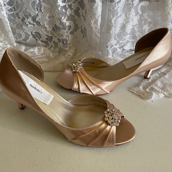 Rose Gold Shoes - Etsy