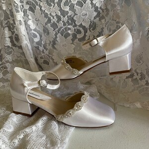 Bling Communion Shoes White or Ivory,flower Girl Bling White Shoes,1 ...