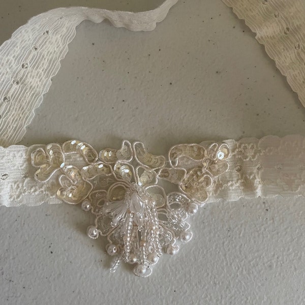 Ivory Bridal Garter - Etsy