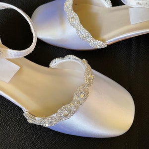Bling Communion Shoes White or Ivory,flower Girl Bling White Shoes,1 ...
