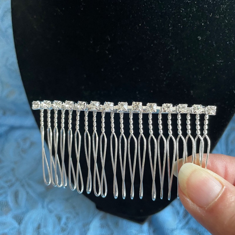 Rhinestone Comb - Etsy