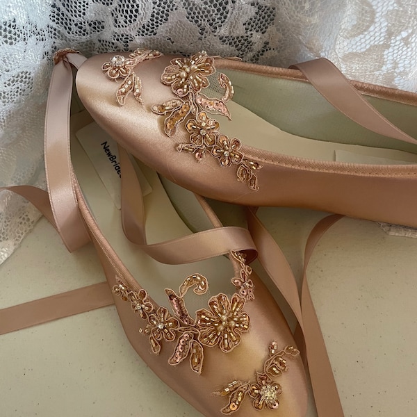 Rose Gold Shoes - Etsy