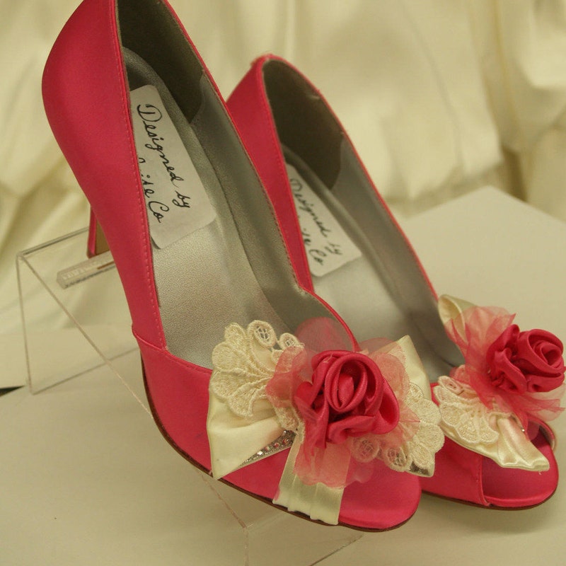 Hot Pink Pumps - Etsy