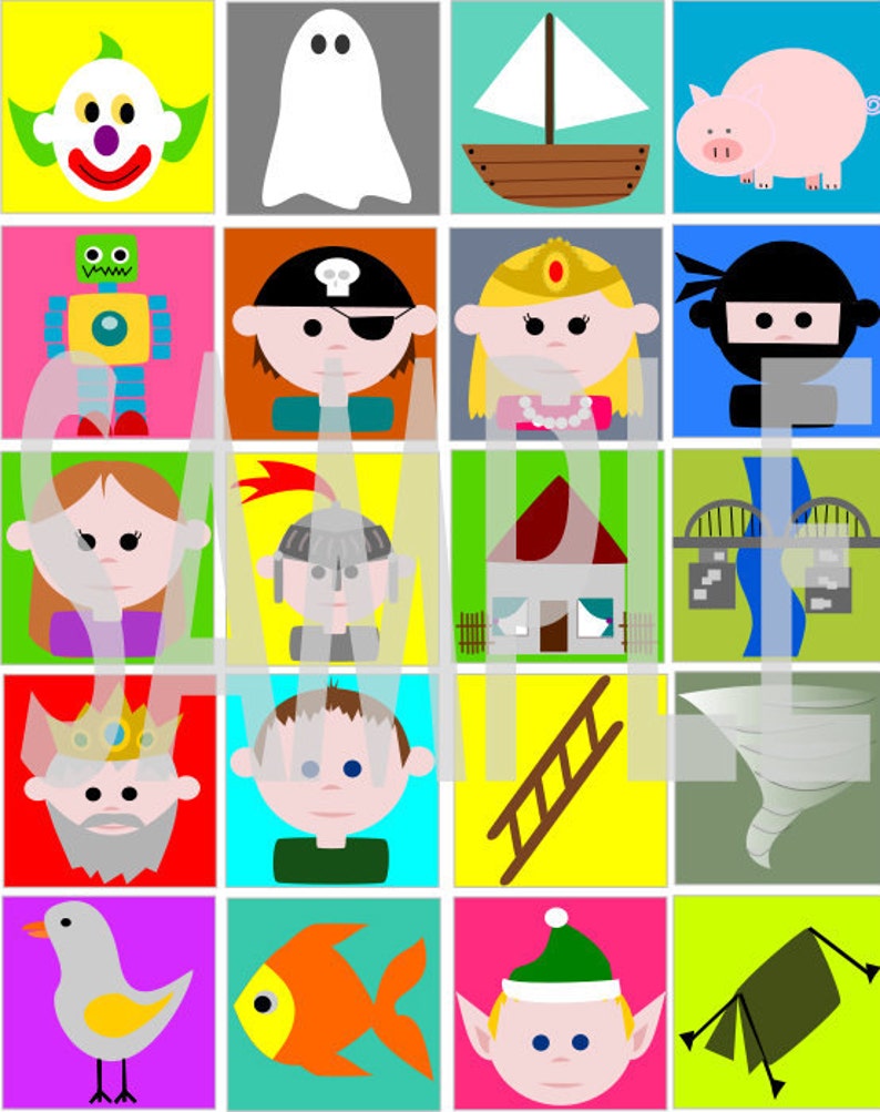 PDF Printable DIY Story Blocks - Etsy