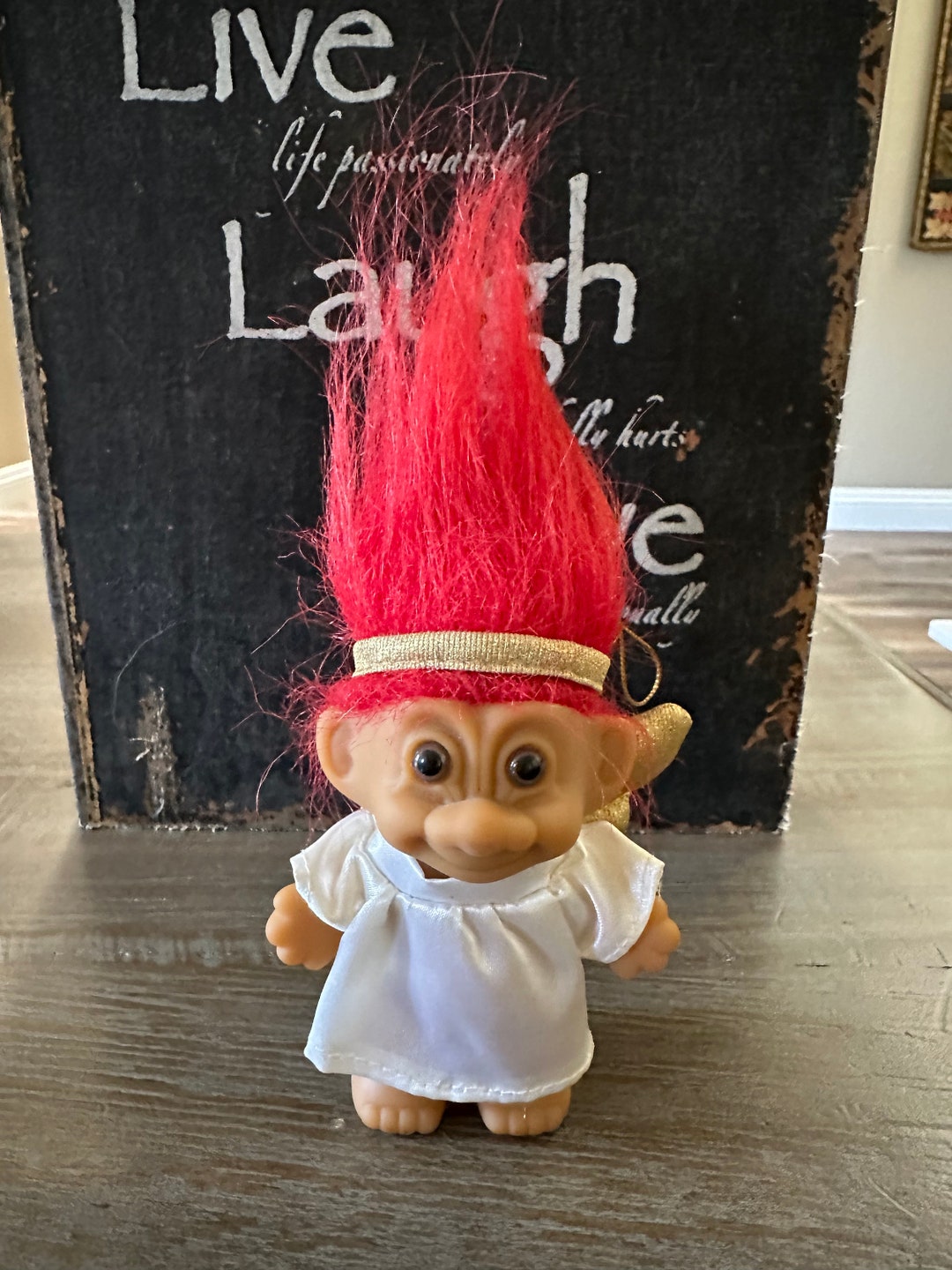 Vintage Russ Troll Doll, Angel Troll, Red Hair Tolls, Item #18277 - Etsy