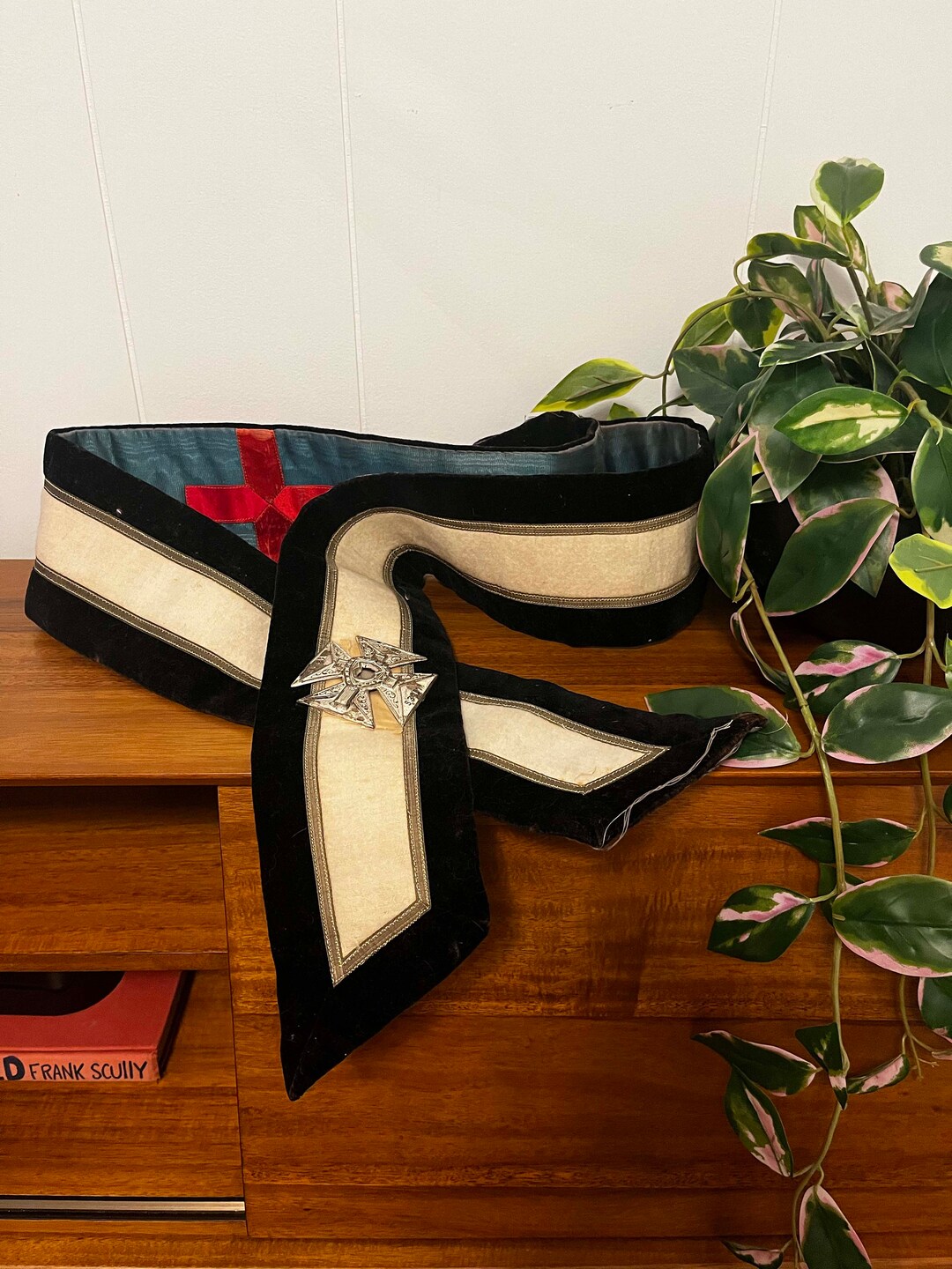 Vintage Religious Ceremonial Sash - Etsy