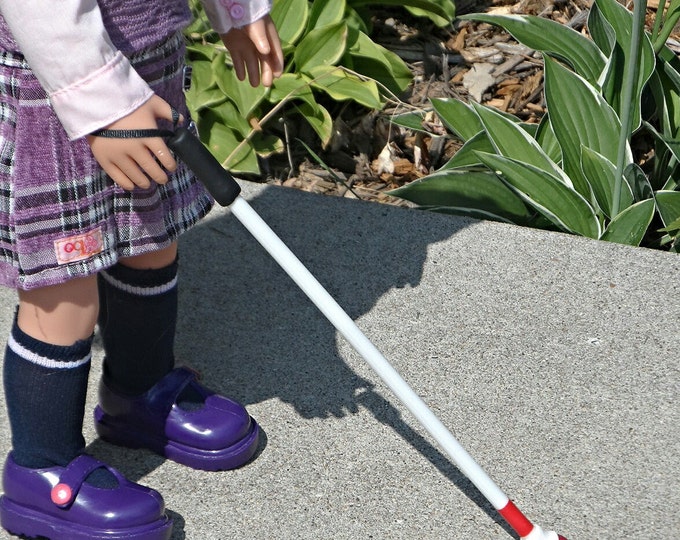 Blind Training Cane or Low Vision Cane W/ Red Ball Tip for American ...